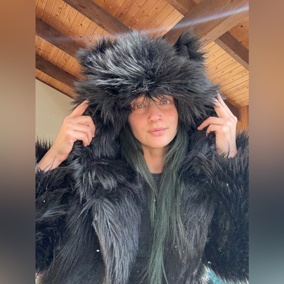 SpiritHoods | Jackets & Coats | Spirit Hoods Black Wolf Coat | Poshmark